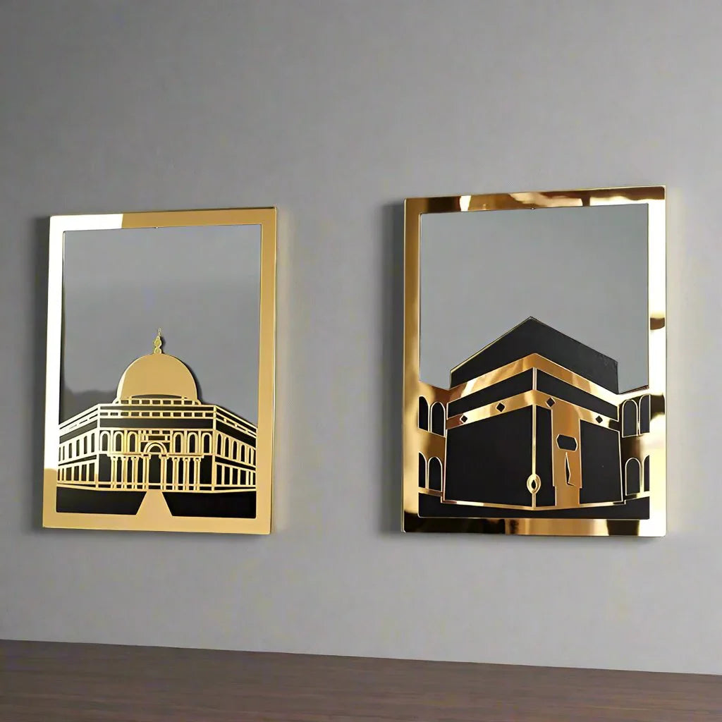 Al-Aqsa & Al-Kaaba Wall Frame – Red Sea Treasures